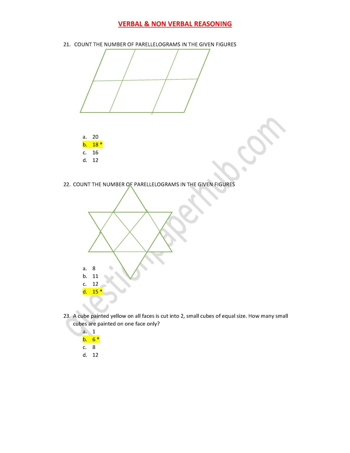 📘150+Reasoning Questions With Answers PDF Free Download | Question ...