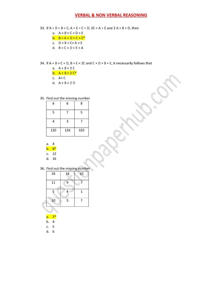 📘150+Reasoning Questions With Answers PDF Free Download | Question ...