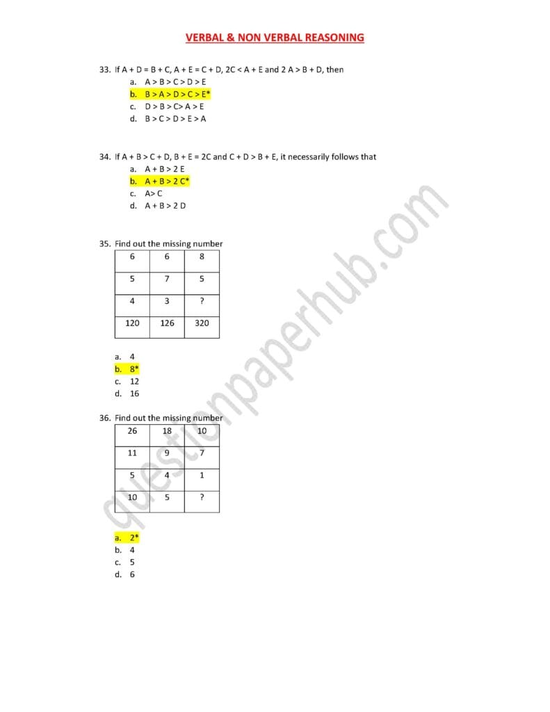 📘150+Reasoning Questions With Answers PDF Free Download | Question ...